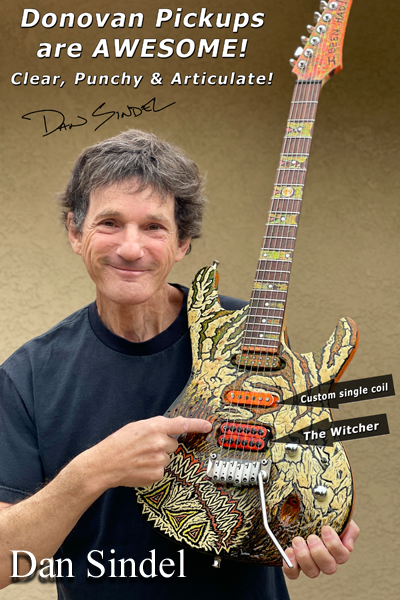 Donovan Pickups - Custom Hand Wound Pickups - Home